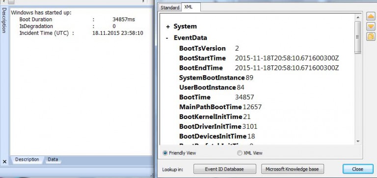 Windows boot performance diagnostics. Part 1 | Event Log Explorer blog